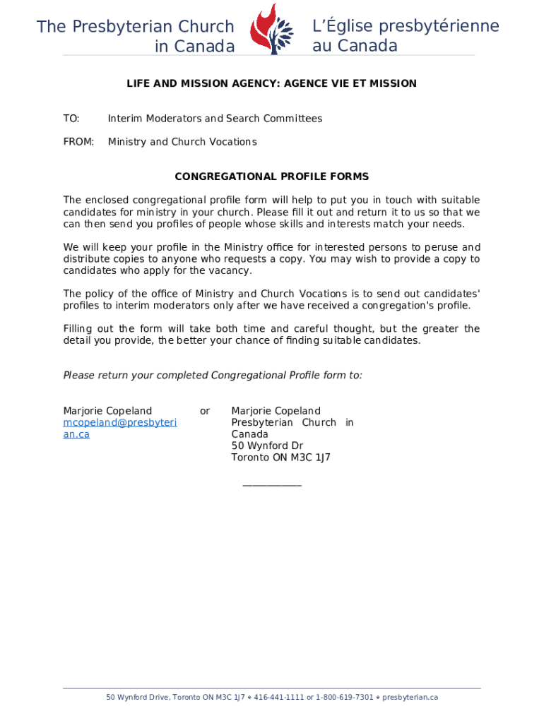 Moving Through the Interim Pastor Selection Process Doc Template ...