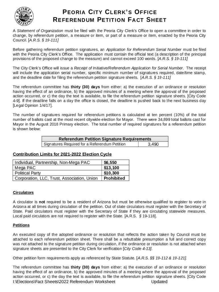 INITIATIVE PETITION REVIEW SHEET Doc Template | pdfFiller