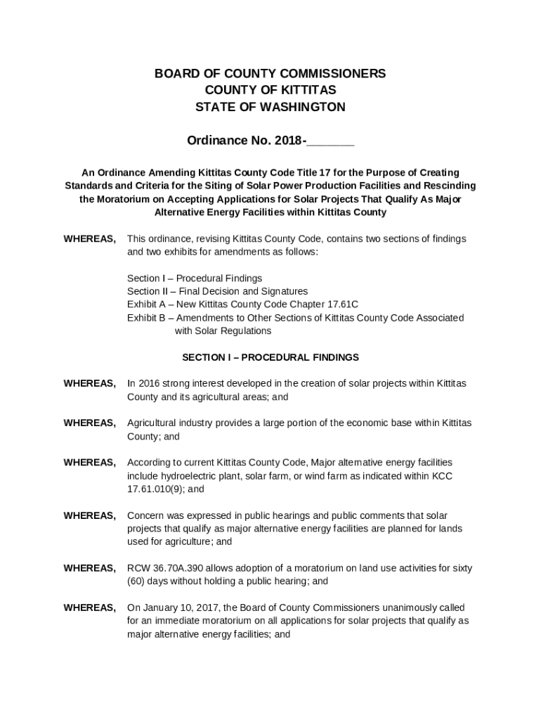 Ordinance Adopting SPPF Regulations and Rescinding ... Doc Template | pdfFiller