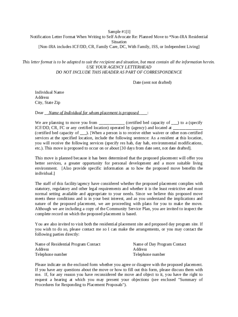 Sample #1I - opwdd ny Doc Template | pdfFiller