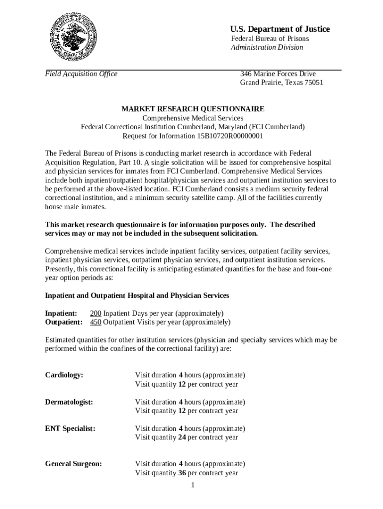 FCI-Federal-Bureau-of-Prisons-Federal-Correctional ... Doc Template ...
