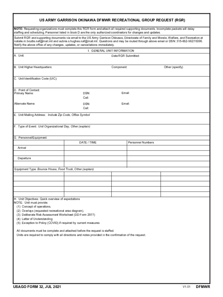 Fillable Online USAG Okinawa, Torii StationVehicle Registration ...