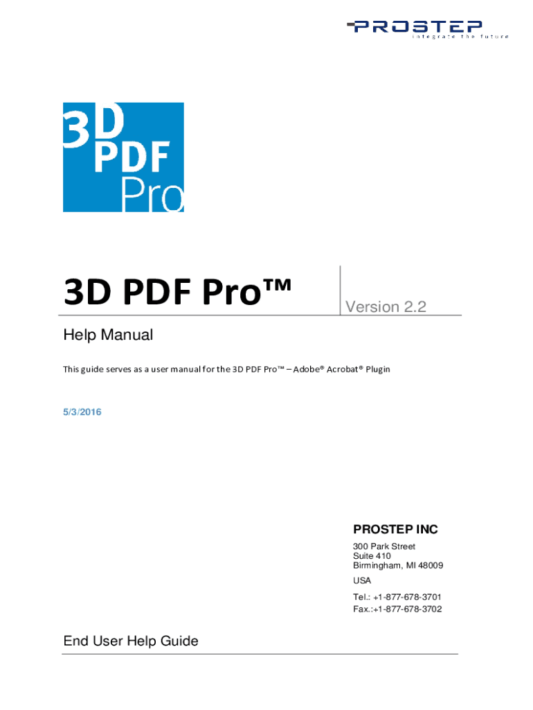 Fillable Online 3D PDF Samples and ExamplesPROSTEP.US Fax Email Print ...