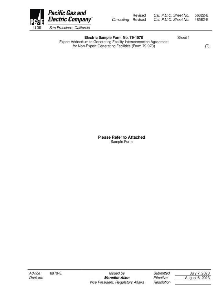 Fillable Online Southern California Edison Original Cal. PUC Sheet No ...