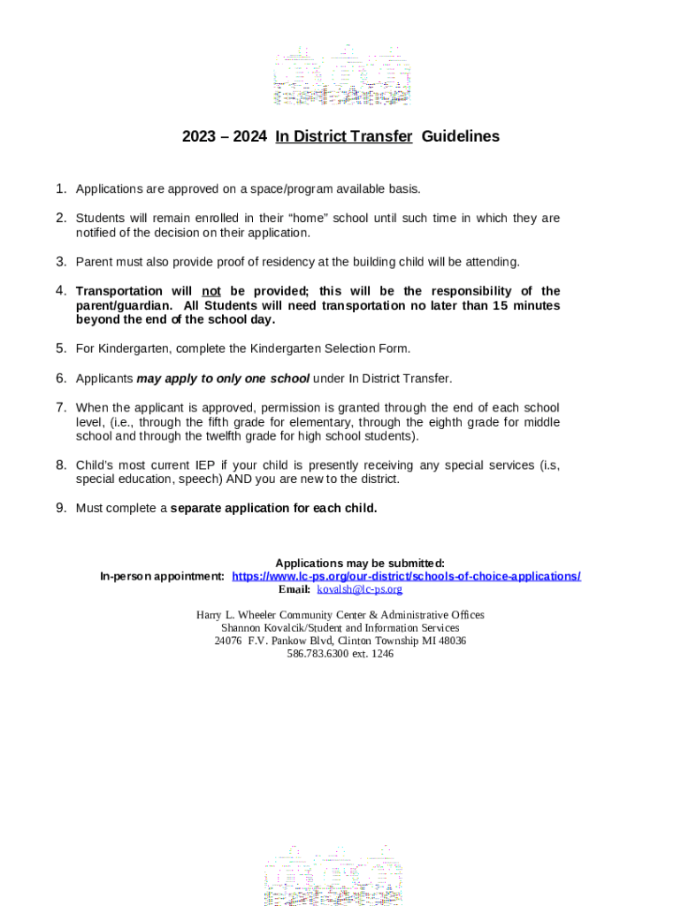 Elementary (K-6) STUDENT HANDBOOK Doc Template | pdfFiller
