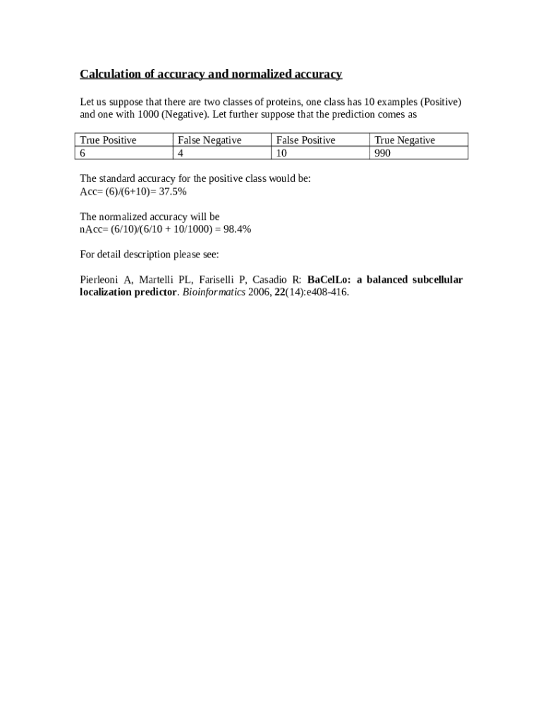 How to Calculate Precision, Recall, and F-Measure for ... Doc Template ...