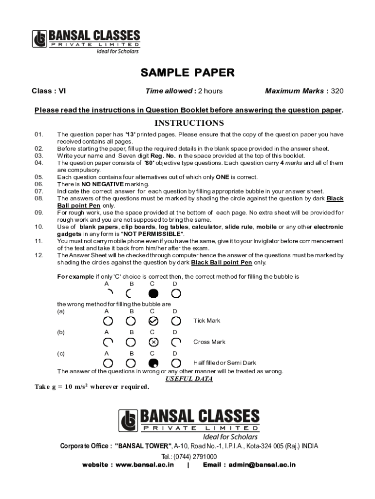 Fillable Online CBSE Computer Applications Class 10 Sample Paper 2023 ...