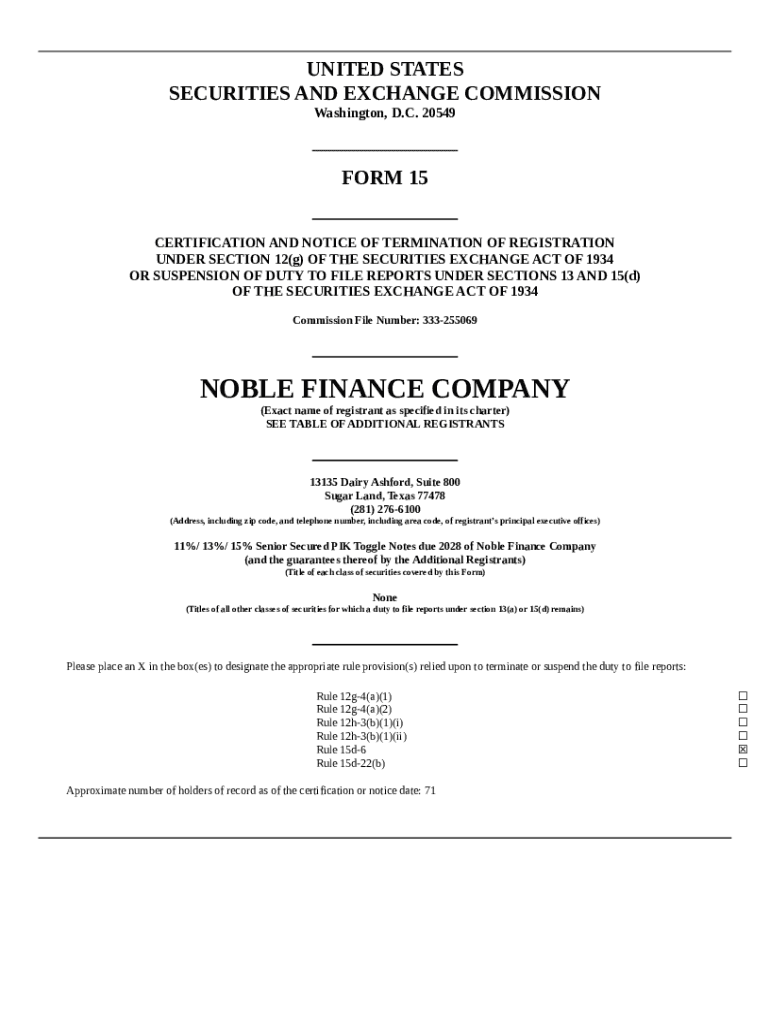 Certification and Notice of Termination of Registration ... Doc ...