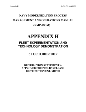 Fillable Online NMP-MOM, Revision 4. Navy Modernization Process ...
