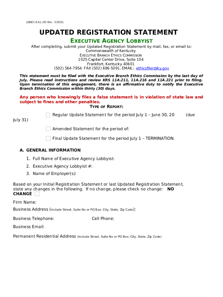 Updated Registration Statement, Real Party In Interest ... Doc Template ...