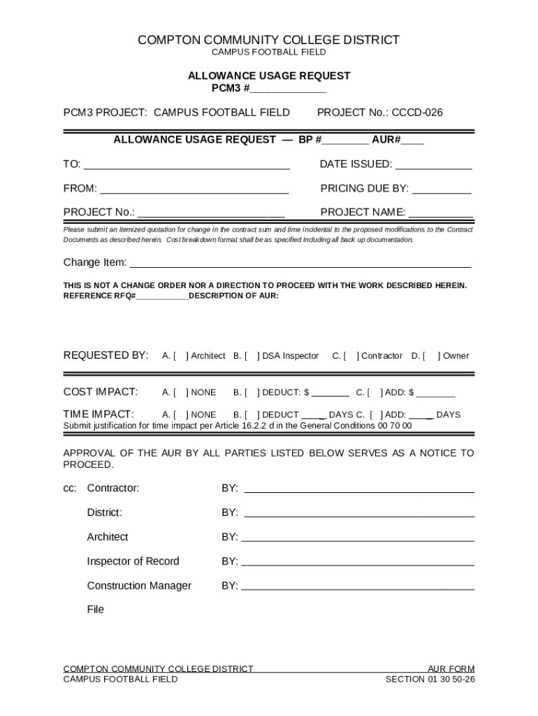 Construction Allowances: What They Are, How to Use Them Doc Template ...