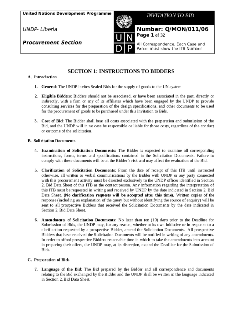 united nations system general business guide - IAPSO Doc Template ...