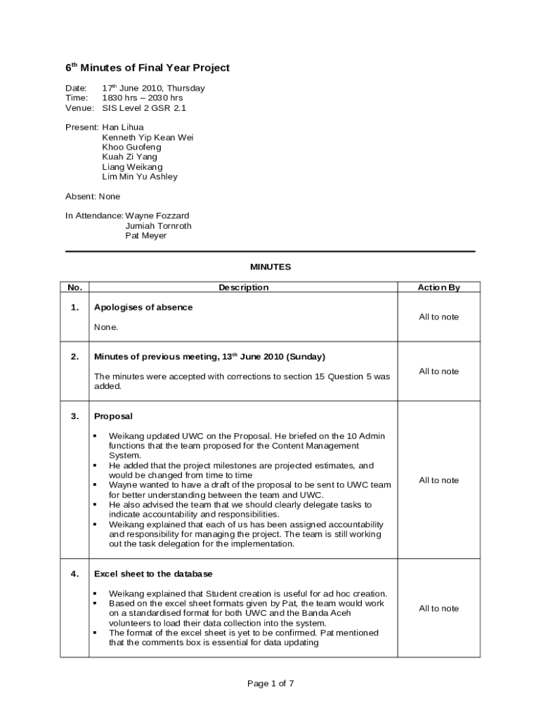 Venue:SIS Level 2 GSR 2 Doc Template | pdfFiller