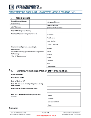 Computerized Identification of Disaster Victims & Missing ... Doc ...