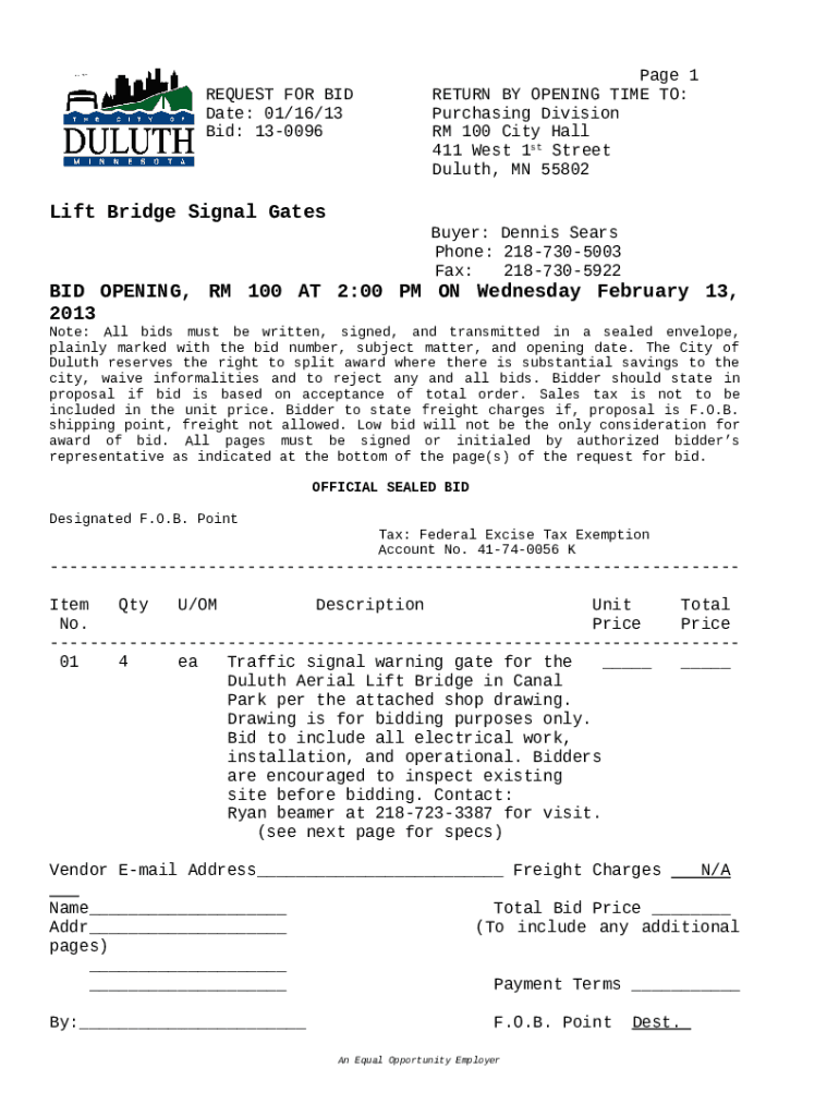 Lift Bridge Signal Gates Doc Template | pdfFiller