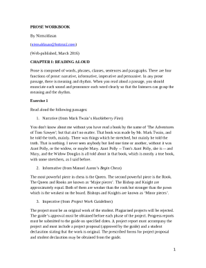 What are the different types of prose narrative meaning? Doc Template ...