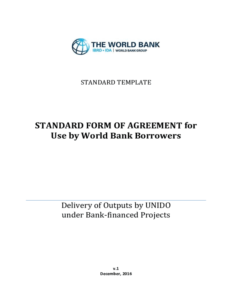 Fillable Online Use by World Bank Borrowers Fax Email Print - pdfFiller