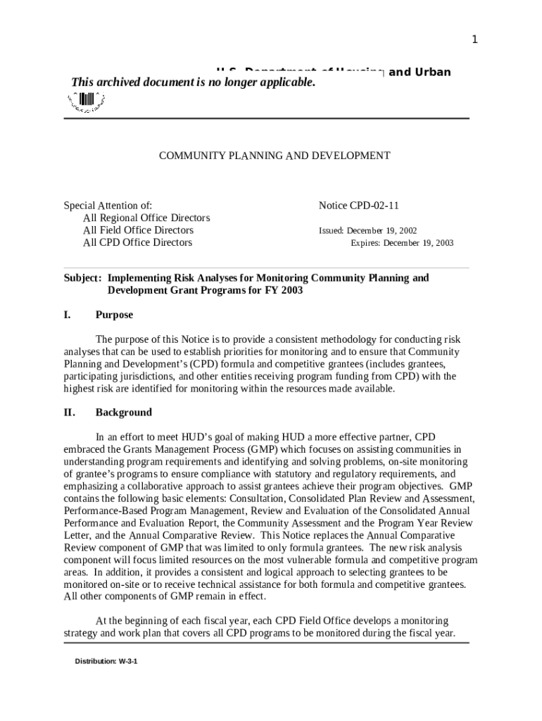 Notice: CPD-13-002 All CPD Field Office Directors All ... - HUD Doc ...