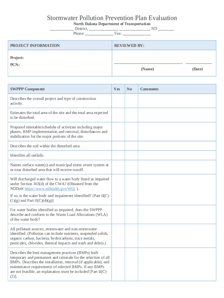 ND DOH NOI Template - City of Jamestown Doc Template | pdfFiller