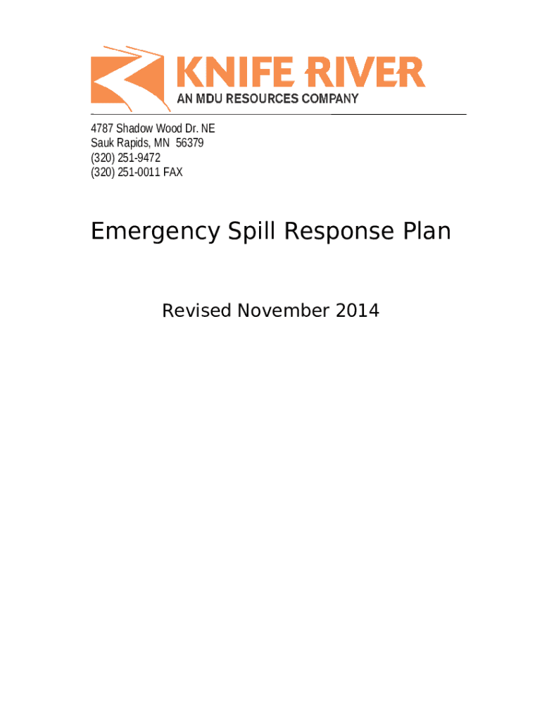 Spill/Emergency PlanningEnvironmental Health and Safety Doc Template ...