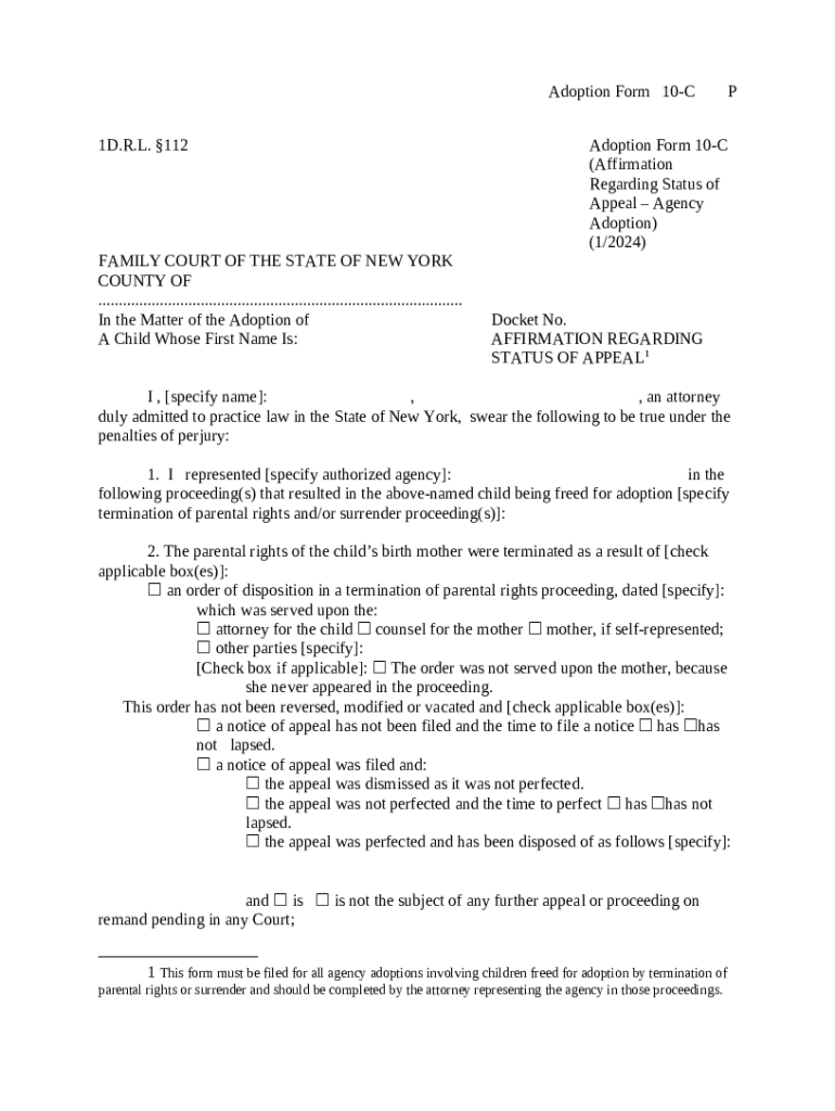 10-A - Supplemental affidavit (agency) Doc Template | pdfFiller