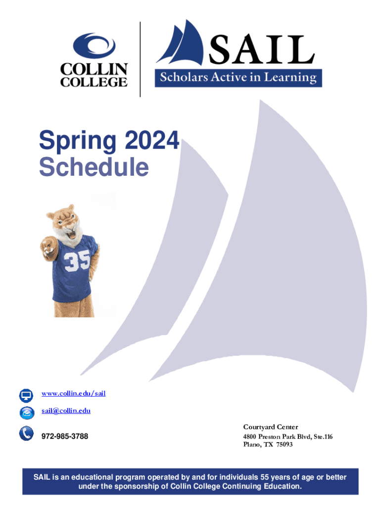 Fillable Online Teach a course - SAIL - Collin College Fax Email Print ...