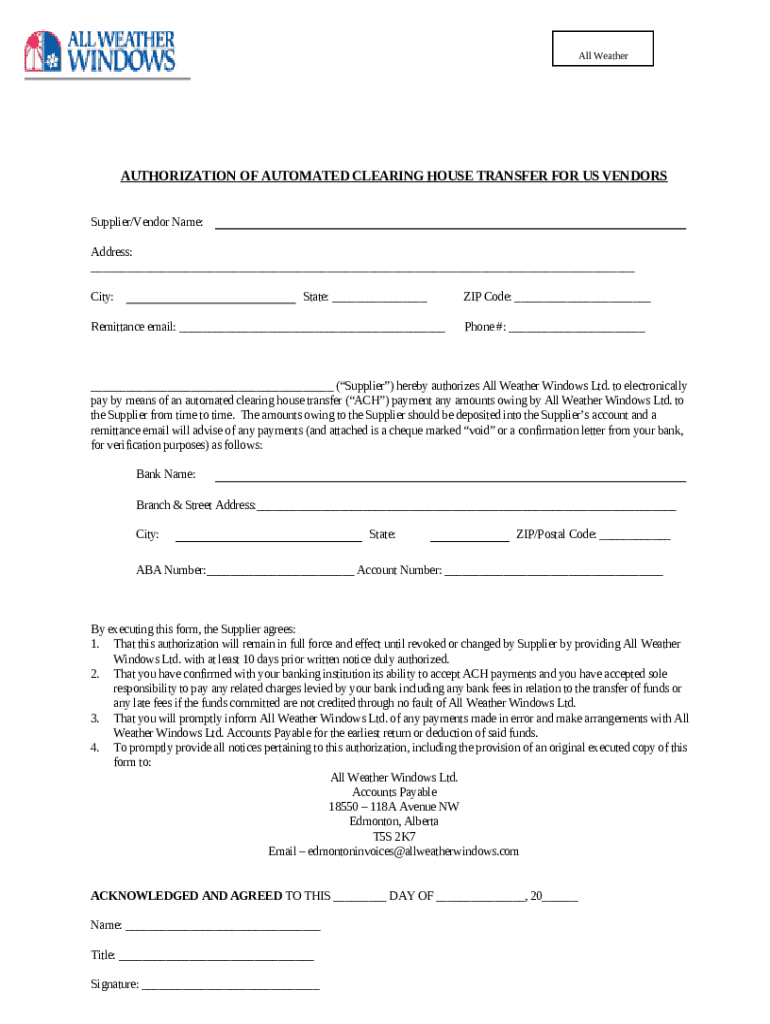 What is Automated Clearing House Fraud (ACH Fraud) Doc Template | pdfFiller