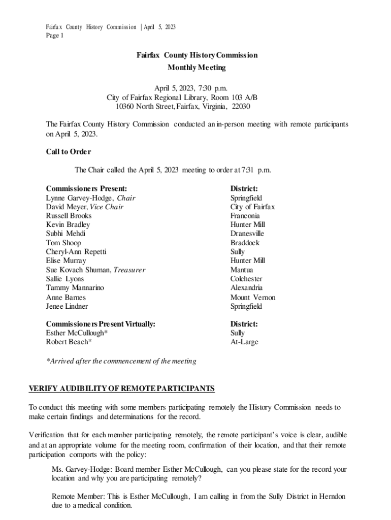 Fillable Online Annual History ConferenceHistory Commission Fax Email Print - pdfFiller