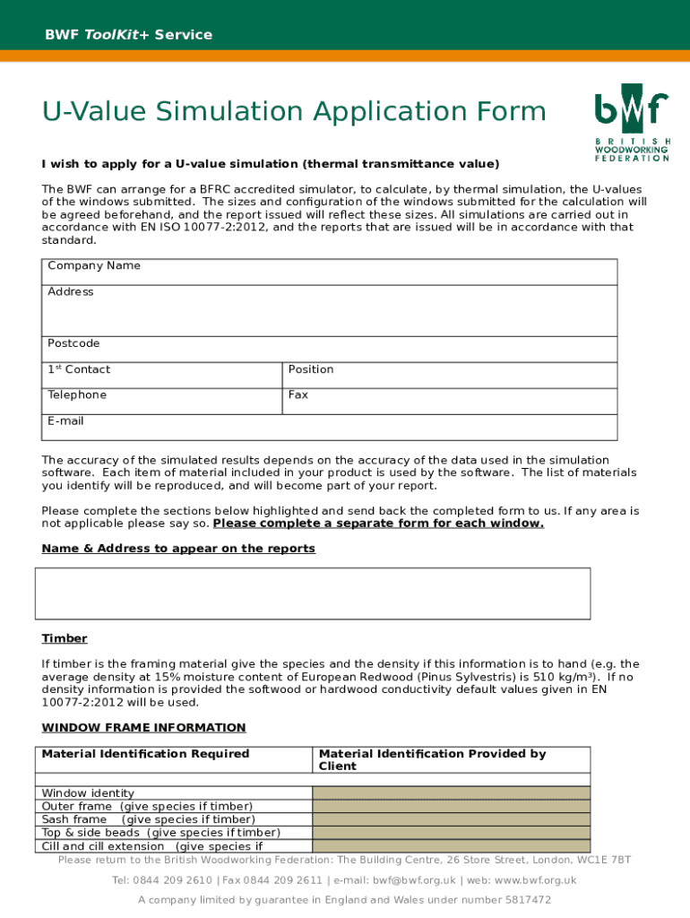 How to Calculate the Thermal Transmittance (U-Value) in ... Doc ...