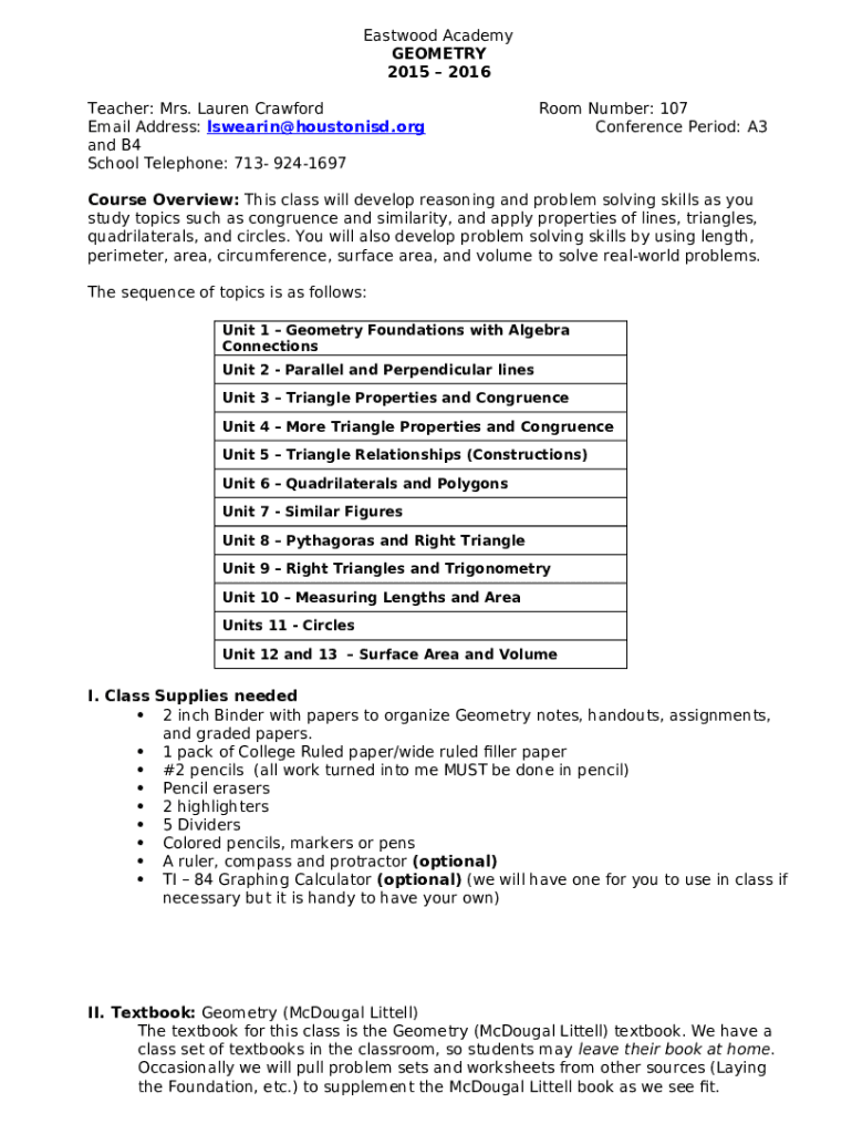 From a senior at Eastwood academy High School Doc Template | pdfFiller