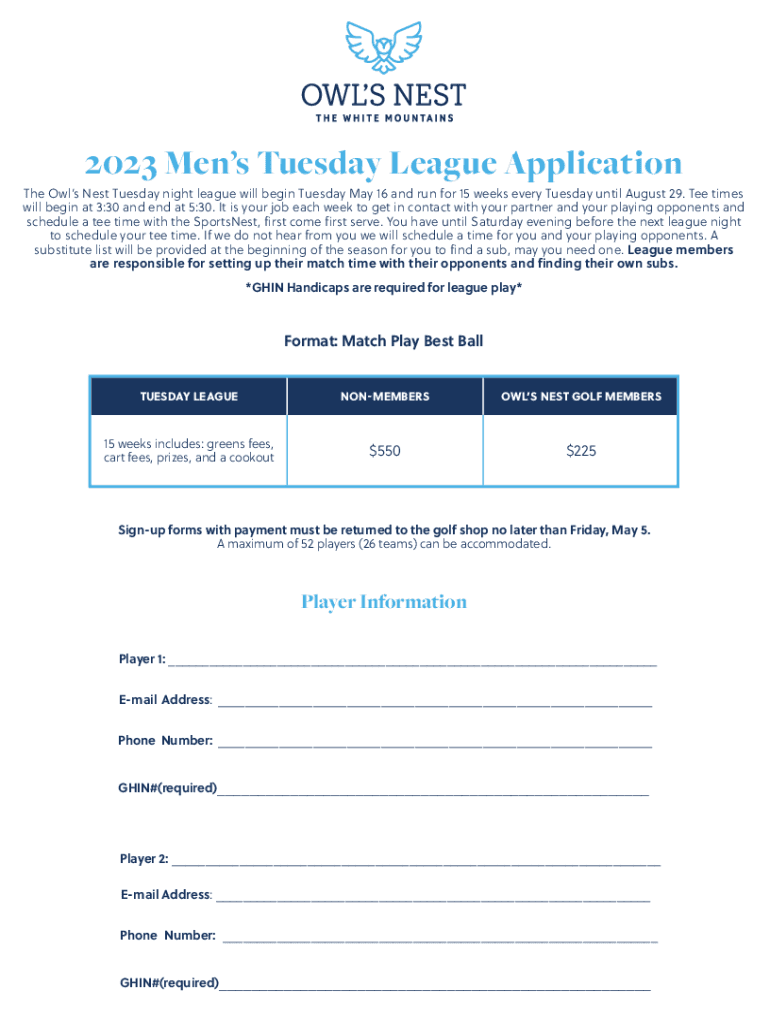 Fillable Online Golf Club Near Meredith, Plymouth NH - Best Golf Course ...