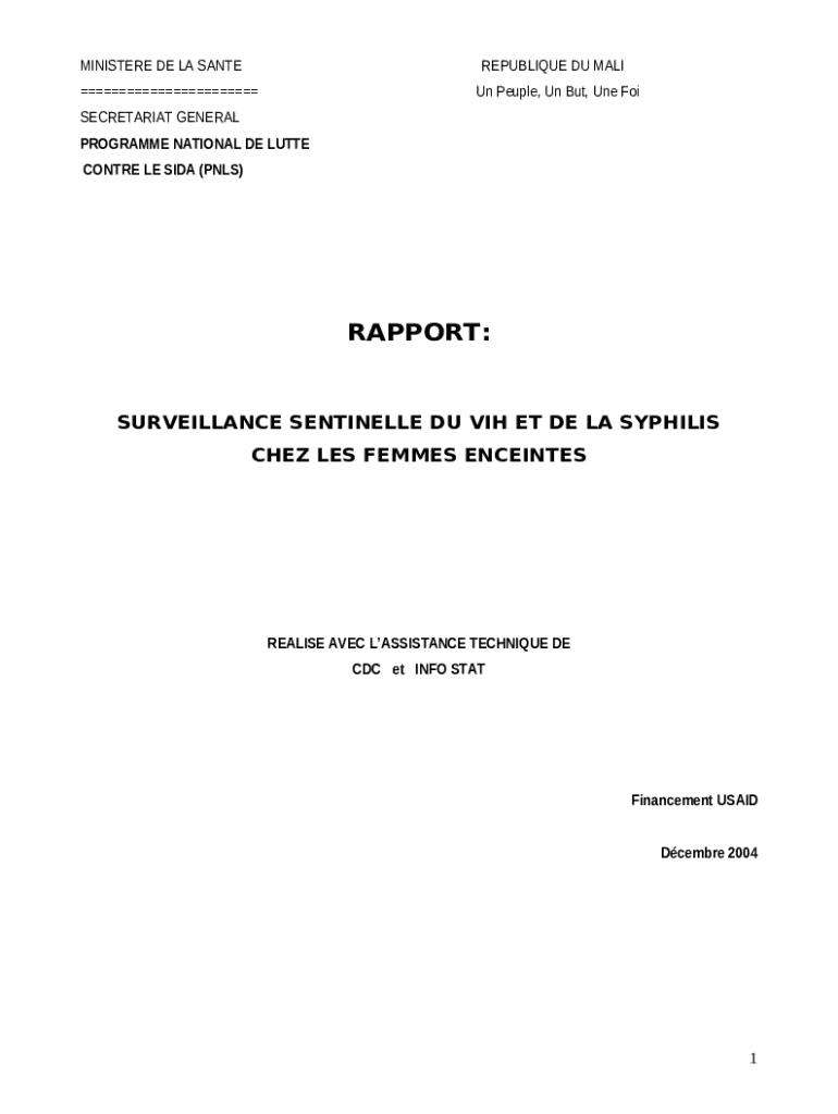 Politique et protocoles de prise en charge antirtrovirale du ... Doc Template | pdfFiller
