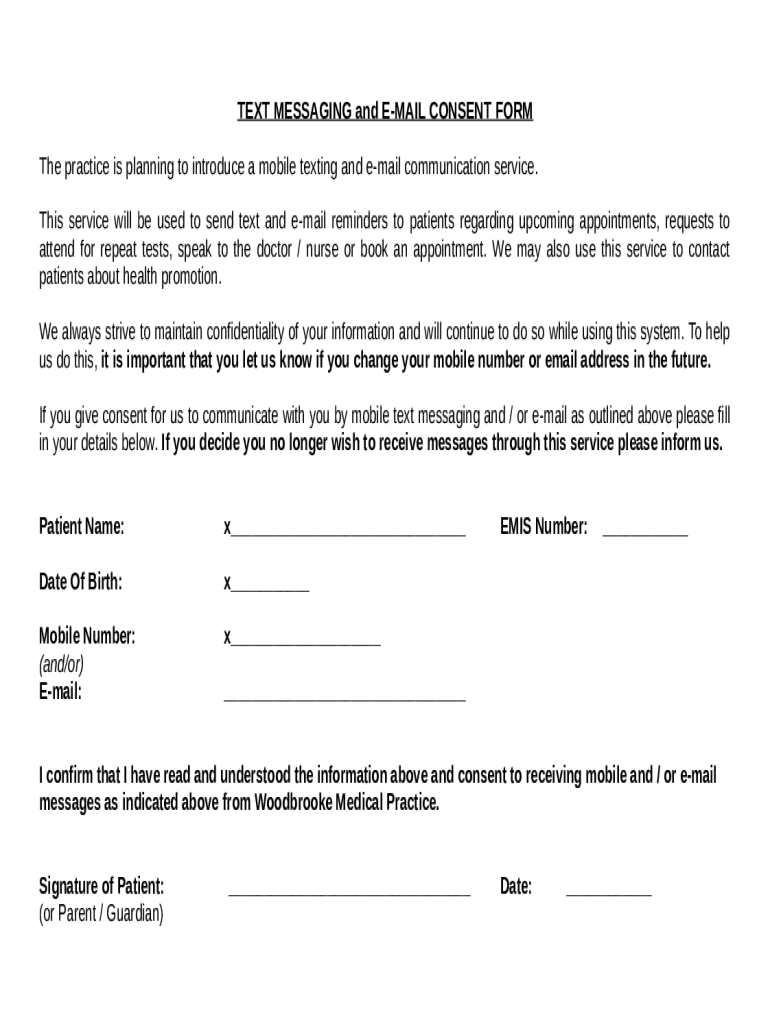 Employee Opt-In SMS Text Messaging Rules and Methods Doc Template ...