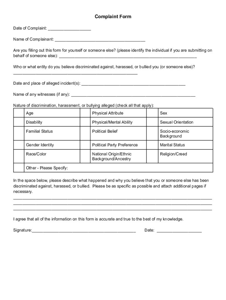 Fillable Online colfax-mingo k12 ia TitleVI-Complaint-form-general.pdf ...