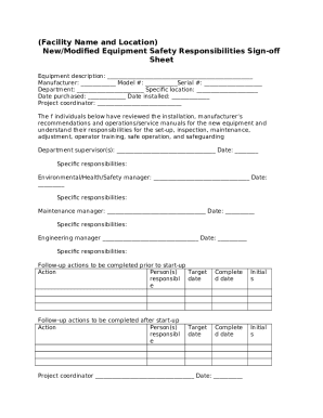 New Equipment Installation or Equipment Modification or ... Doc ...