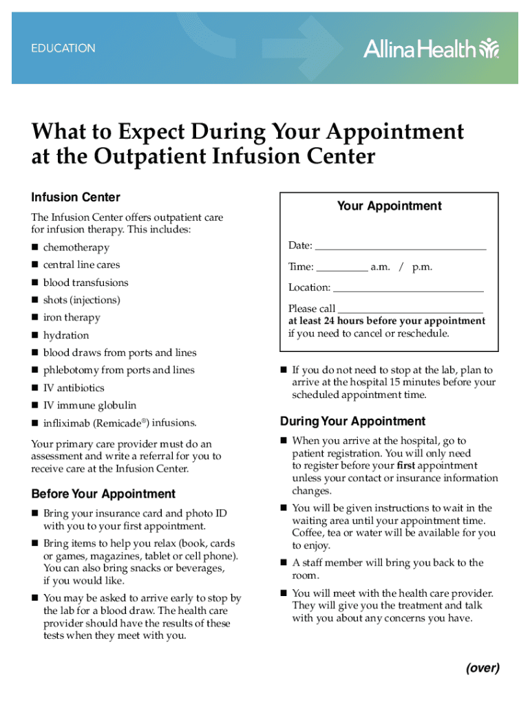 Fillable Online Infusion Treatment and Services Fax Email Print - pdfFiller