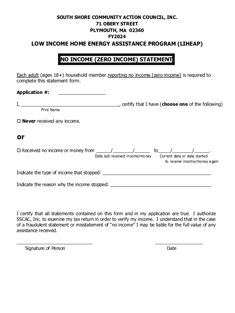 Fillable Online LIHEAP Forms Fax Email Print - pdfFiller