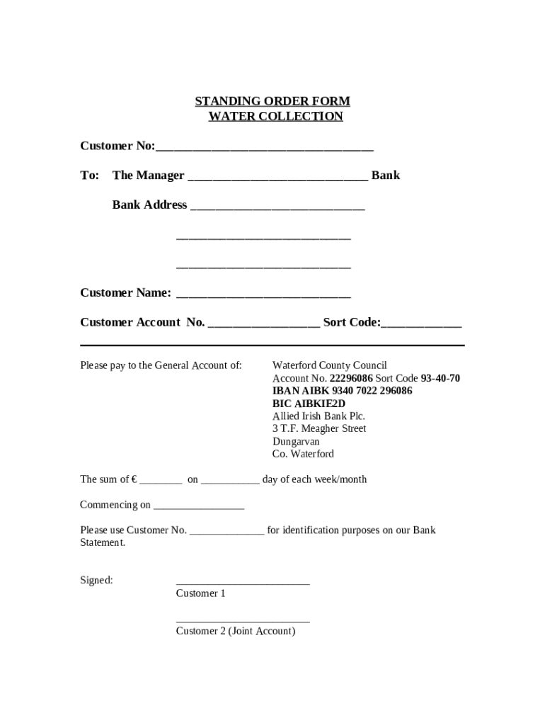 JBMT-Standing-Order--Barclays. ... Doc Template | pdfFiller