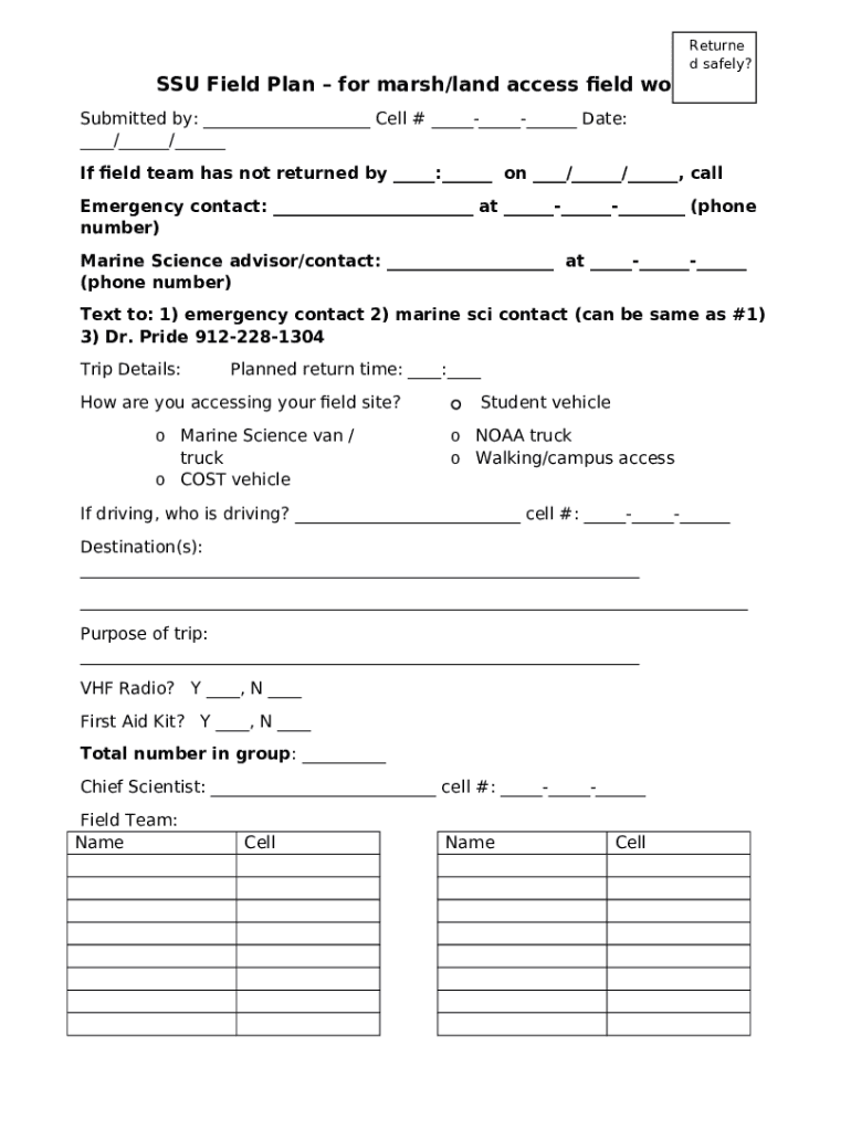 Environmental Impact Statement/Environmental ... Doc Template | pdfFiller