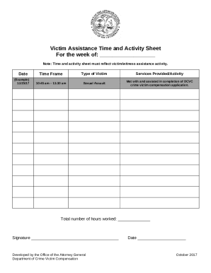 Law Enforcement-Based Victim ServicesTemplate ... Doc Template | pdfFiller