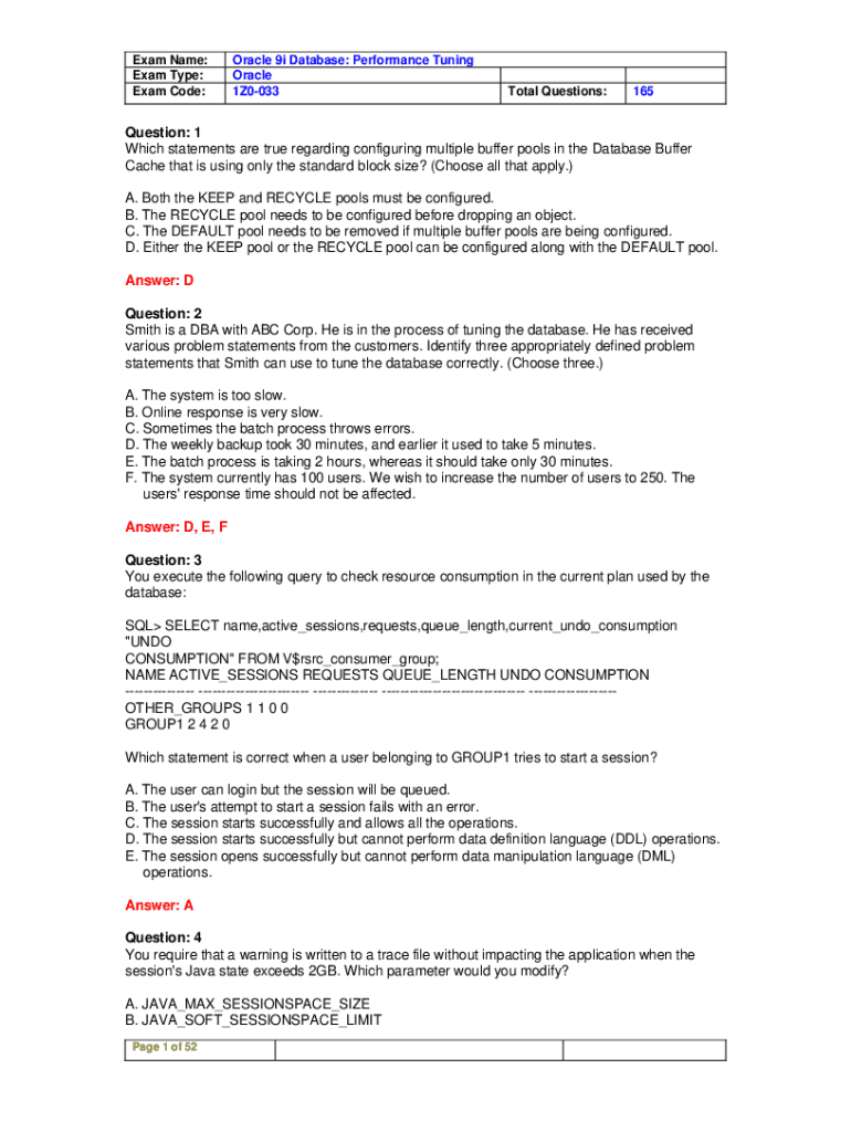 Fillable Online Question: 1 Which statements are true regarding ... Fillable Online Question: 1 Which statements are true regarding ...
