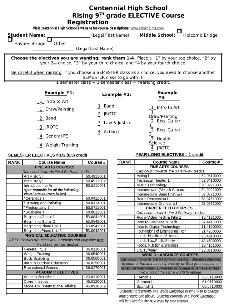 Welcome Class of 2026 Students and Parents! Doc Template | pdfFiller