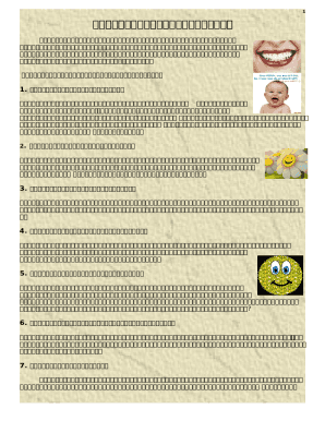 Ten Reasons to Smile Doc Template | pdfFiller