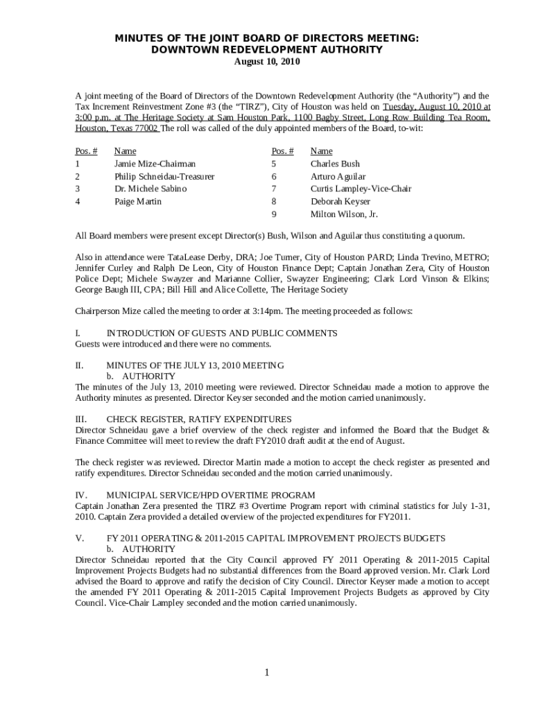Downtown Redevelopment Authority Tax Increment Reinvestment ... Doc ...