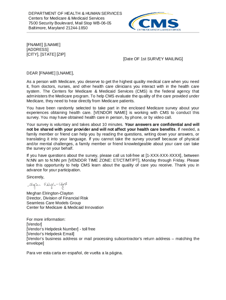 Survey Cover Letter 1 English. Survey Cover Letter 1 English Doc ...