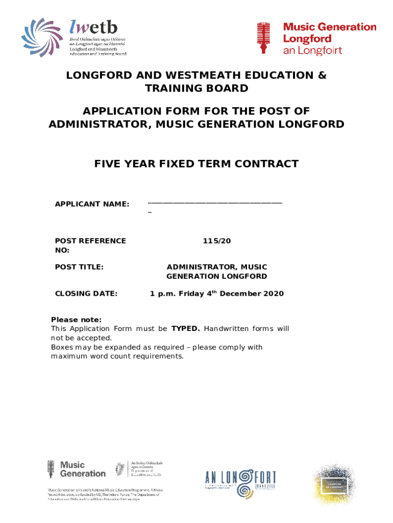 LWETB Longford Westmeath Education and Training Board Doc Template ...