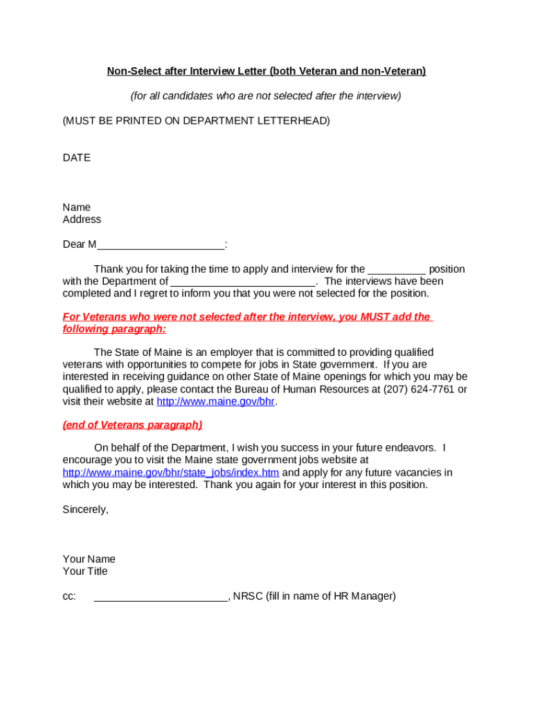 Procedure to fill vacancy - s Doc Template | pdfFiller