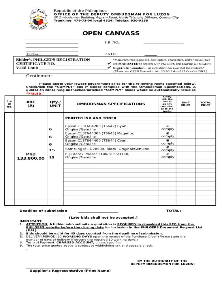 Ombudsman of the Republic of the Philippines - IOI Members Doc Template ...