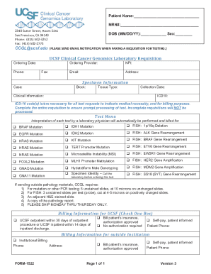 Fillable Online MRN Page 1 of 2 1. Patient name Fax Email Print - pdfFiller