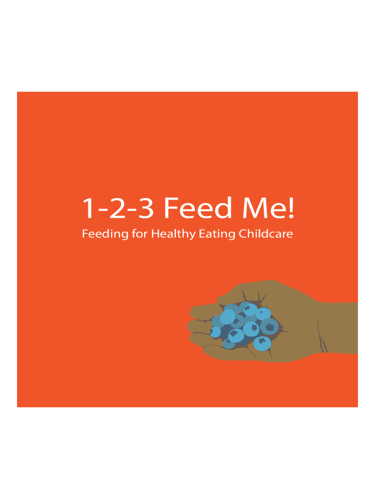 Fillable Online Feeding for Healthy Eating Childcare Fax Email Print ...